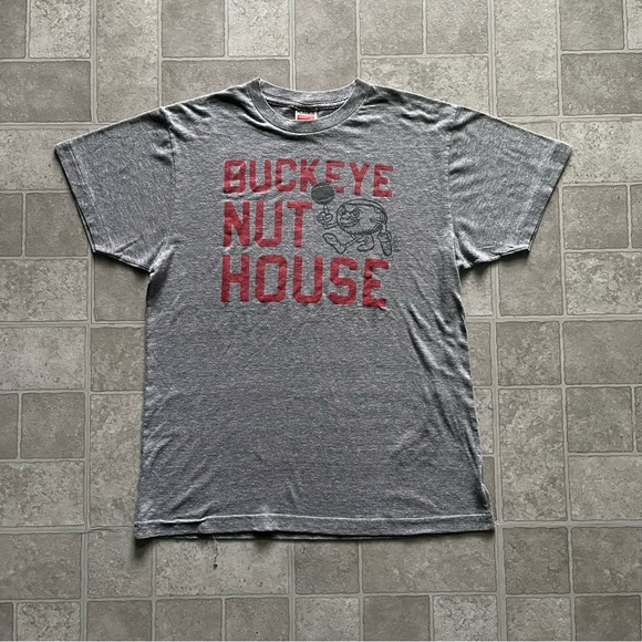 HOMAGE | Shirts | Vintage Single Stitch Buckeyes Nut House Tshirt Ohio ...